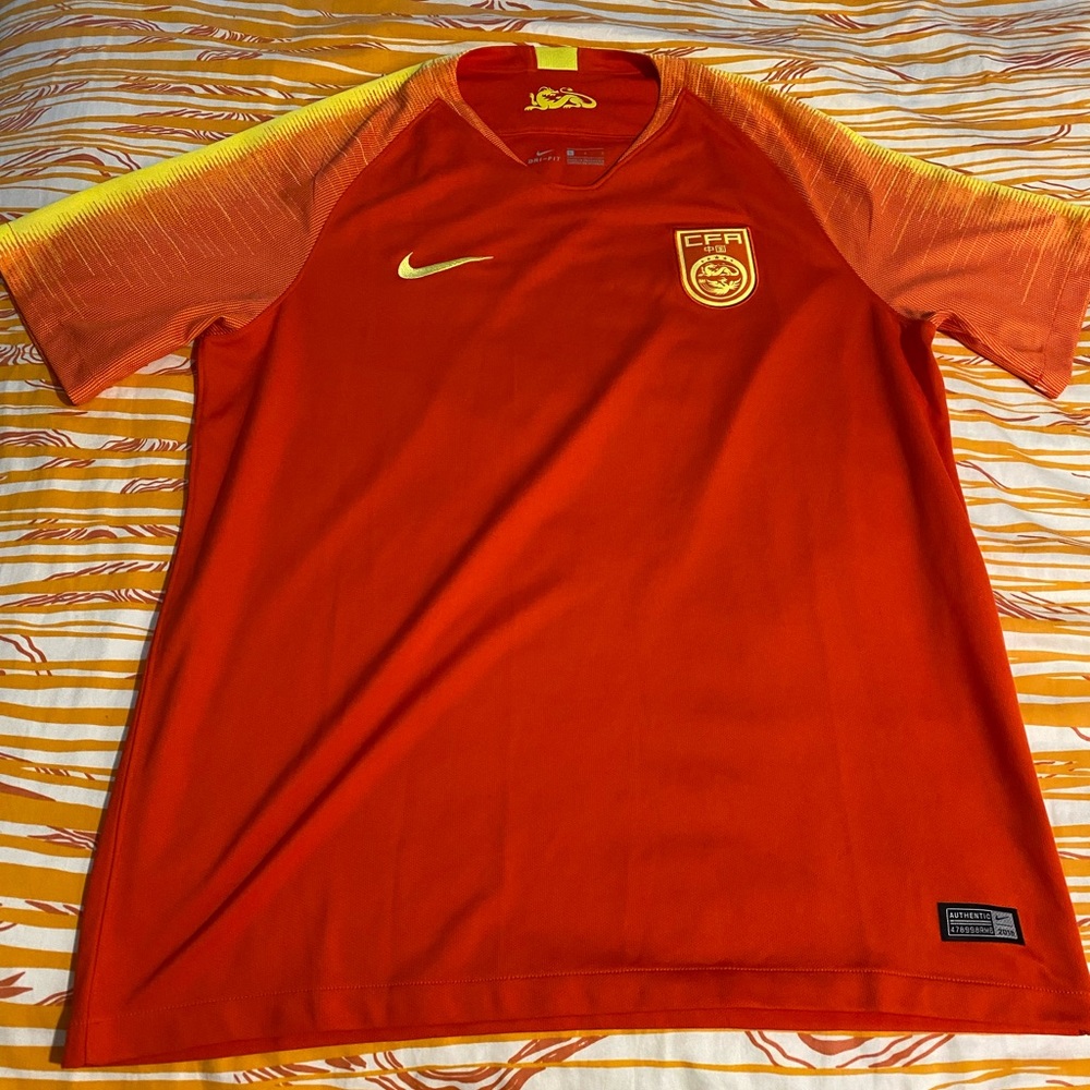 2018 Nike China National Team Soccer Jersey - Size “M… - Gem